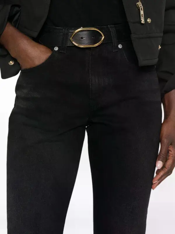 Victoria Beckham Logo Patch Jeans