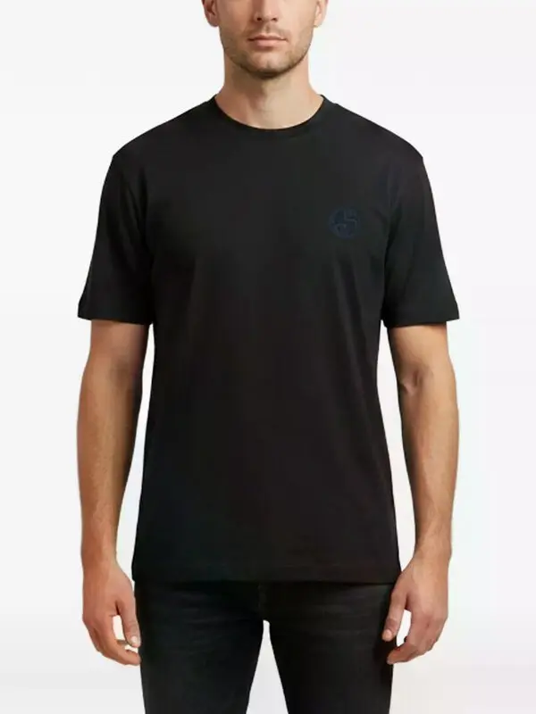 Giorgio Armani Logo-embroidered T-shirt