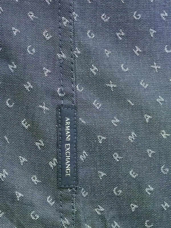 Armani Exchange Logo-print Long-sleeve Shirt