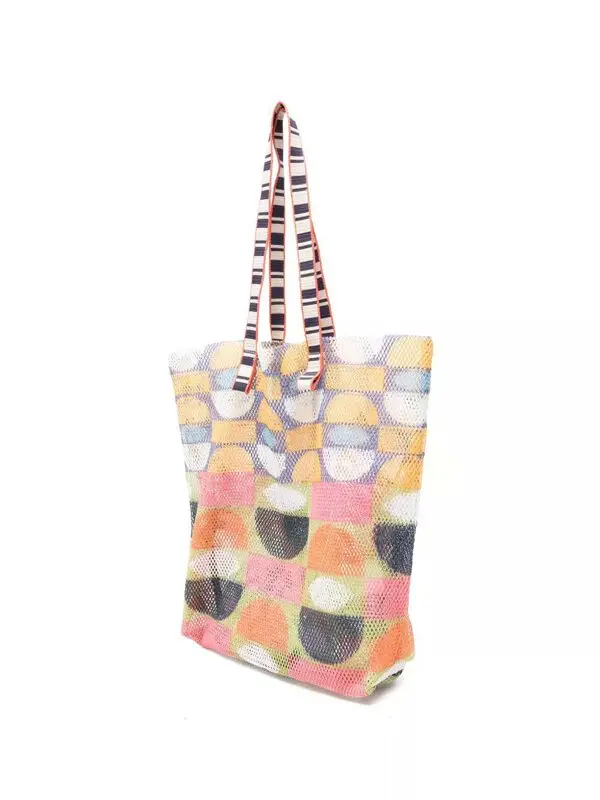 ÉPICE Kanpur Geometric Print Tote Bag