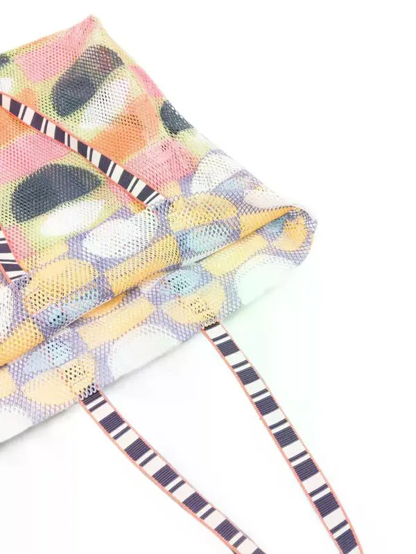 ÉPICE Kanpur Geometric Print Tote Bag