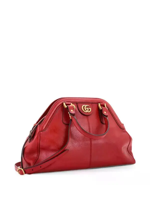 Gucci Leather Top Handle Satchel Bag