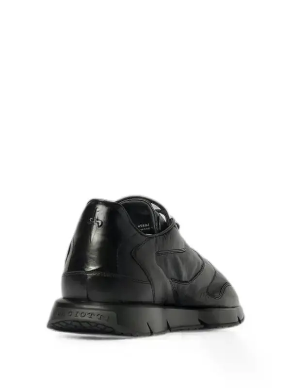 Paciotti Logo-print Leather Sneakers