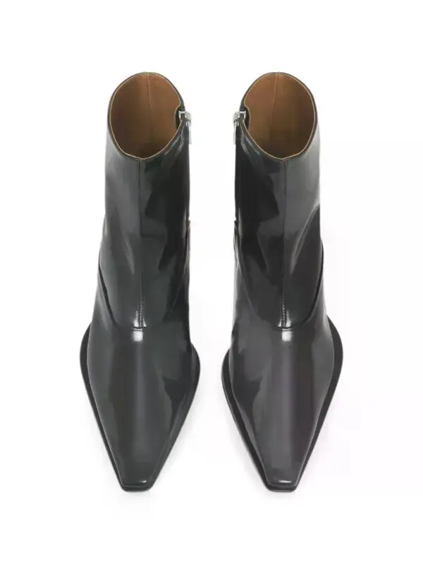 Marni Leather Cindi Ankle Boots