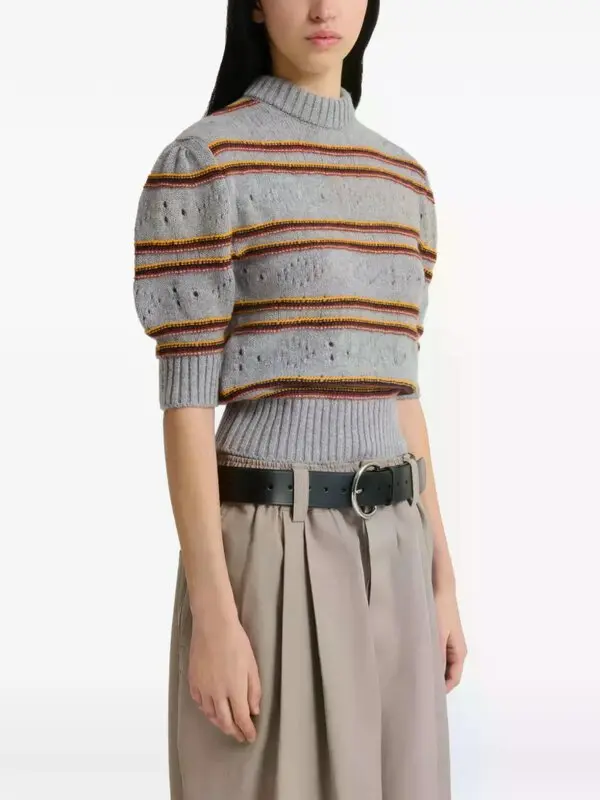 Marni Cashmere Jumper With Openwork Knit