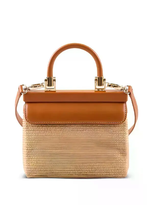 Rodo Paris Raffia Tote Bag