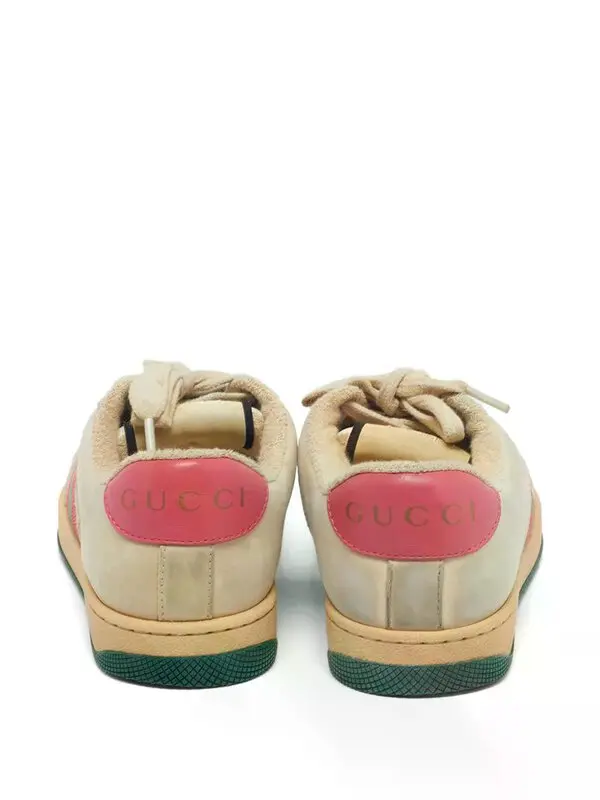 Gucci Gg Canvas Screener Sneakers - Neutrals