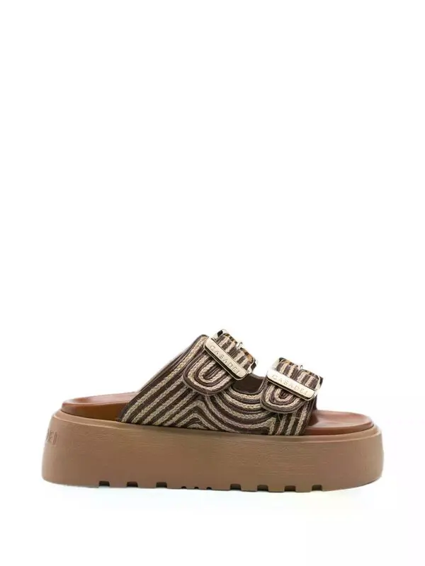 Casadei Buckle-fastening Platform Sandals