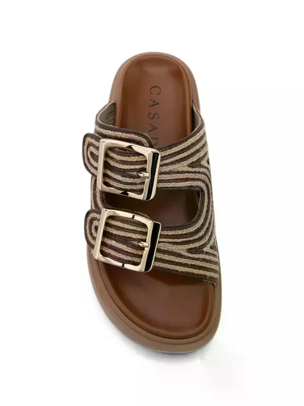 Casadei Buckle-fastening Platform Sandals