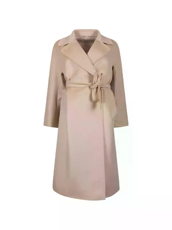 Max Mara Double-breasted Belted Coat