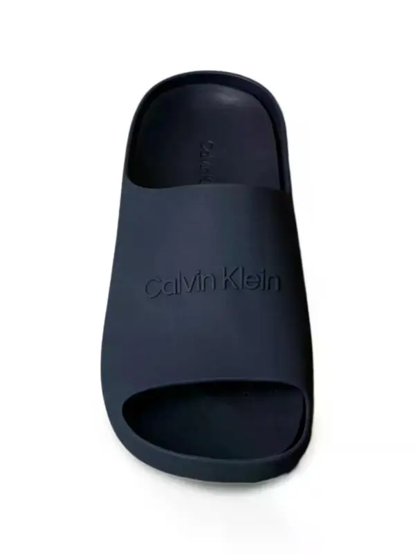 Calvin Klein Logo-embossed Slides