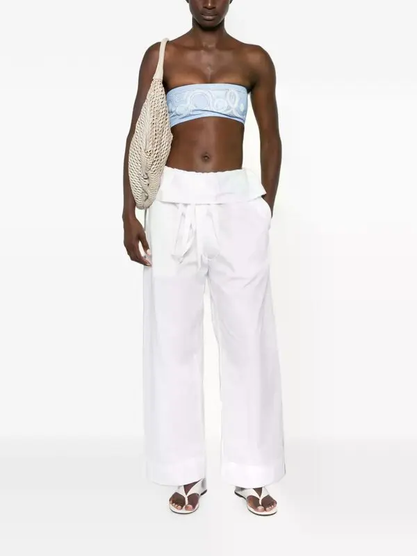 Emilio Pucci Geometric Pattern Bandeau Top