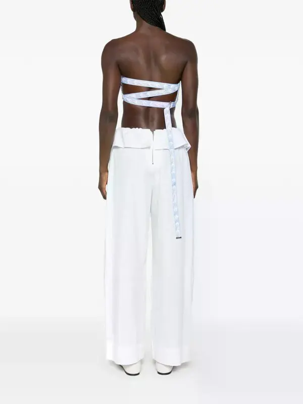 Emilio Pucci Geometric Pattern Bandeau Top