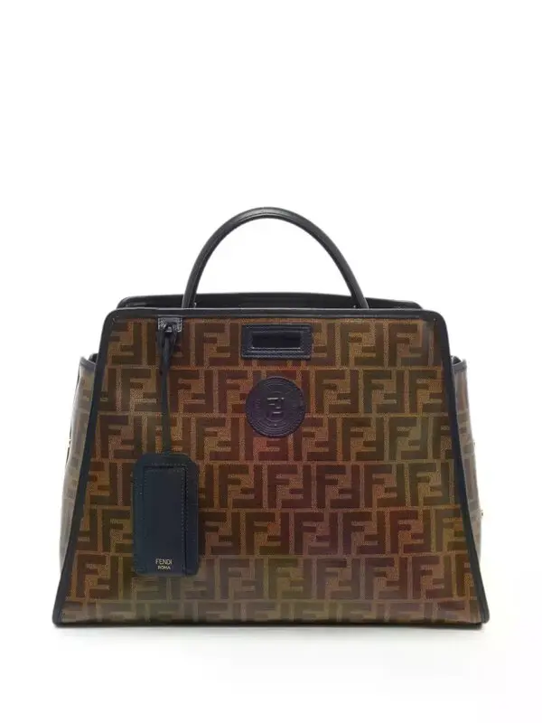 Fendi Peekaboo Tote Bag - Black