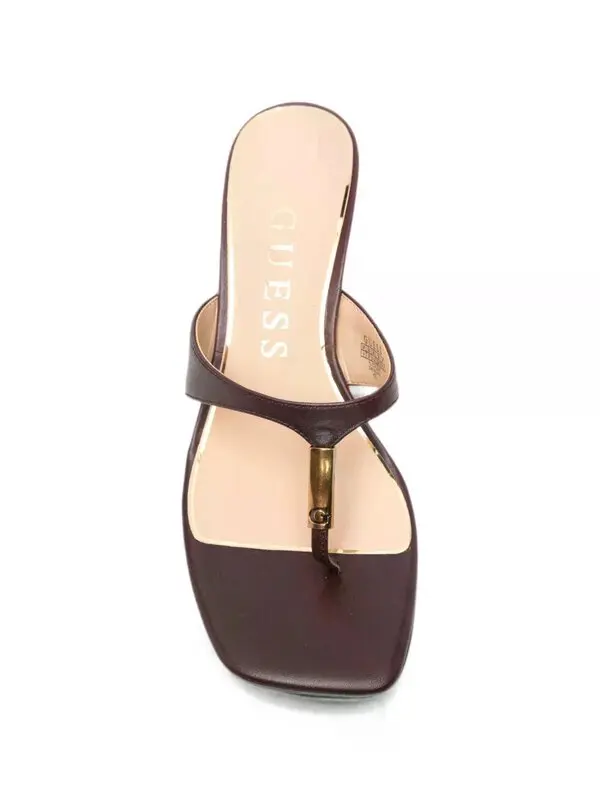 Guess Thong-strap Heeled Sandals