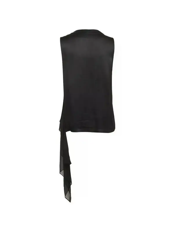 Max Mara Draped Satin Top