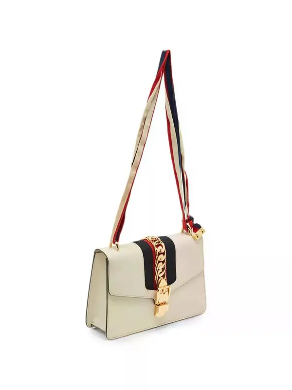 Gucci Sylvie Small Shoulder Bag - Neutrals
