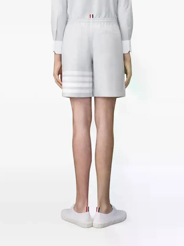 Thom Browne Cotton 4-bar Stripe Shorts