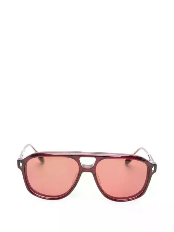 JACQUES MARIE MAGE Leonard Sunglasses - Red