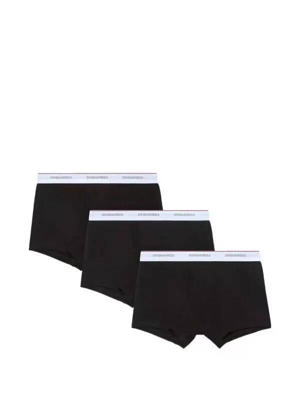 Dsquared2 Logo-waistband Trunks - Black