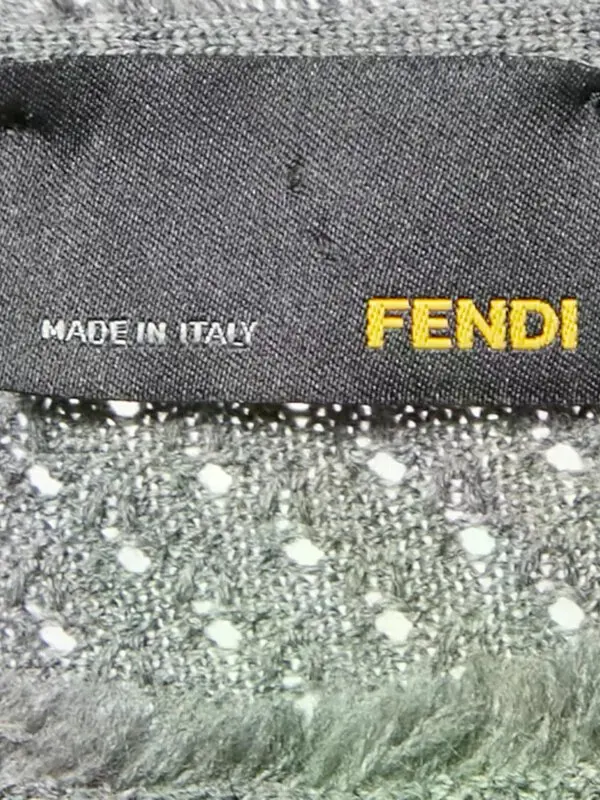 Fendi Short Sleeves Mini Dress