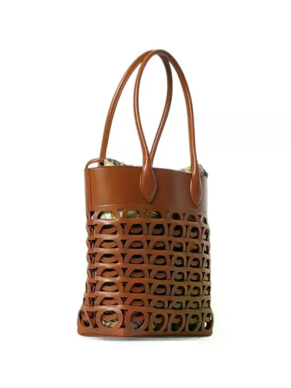 FERRAGAMO Gancini Cut-out Tote Bag