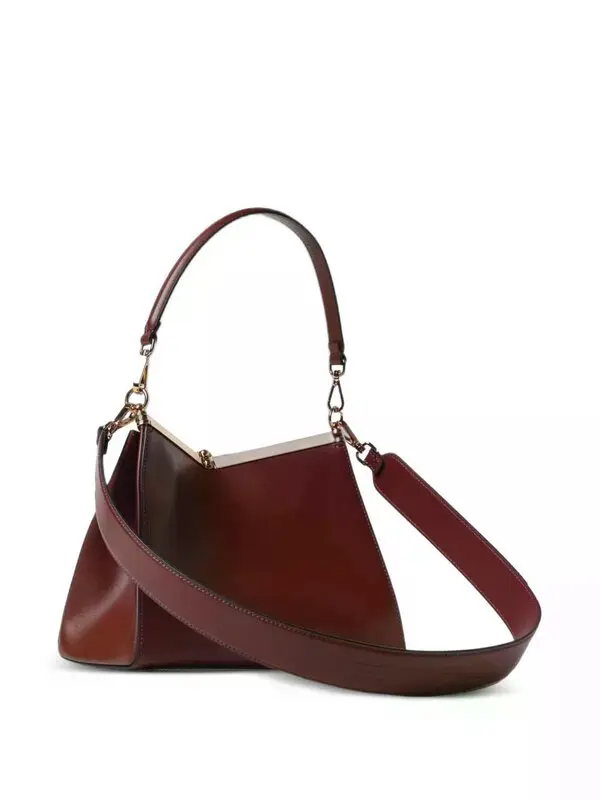 Etro Medium Vela Leather Shoulder Bag - Brown