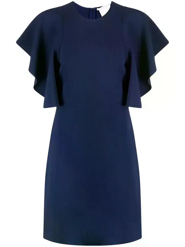 Stella McCartney Flounce Sleeve Mini Dress