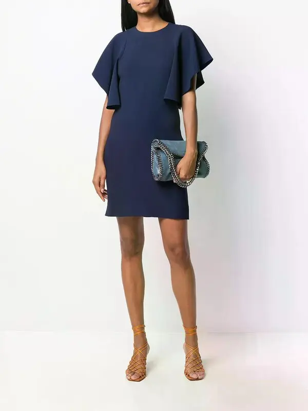 Stella McCartney Flounce Sleeve Mini Dress