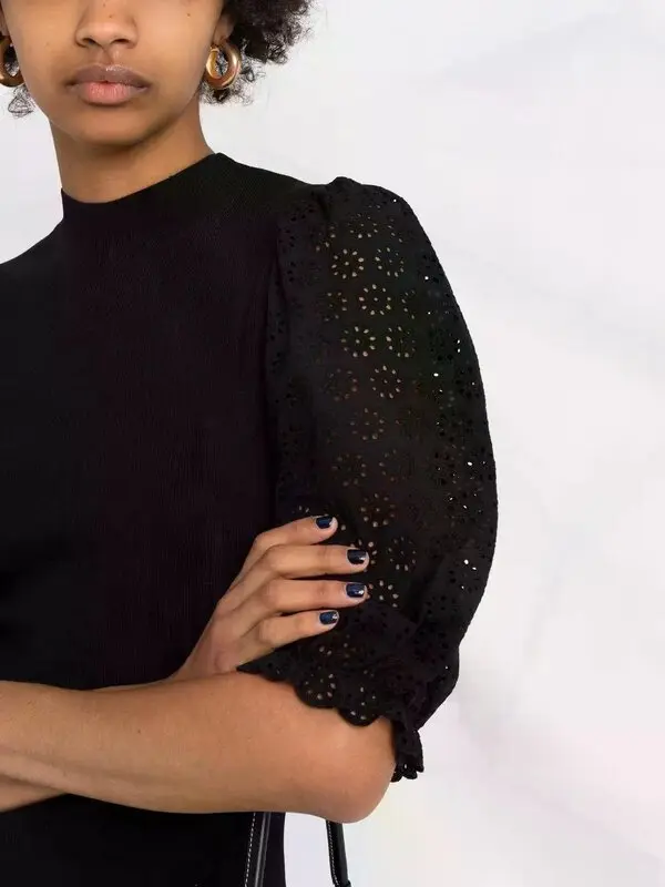Maje Short-sleeve Knit Dress
