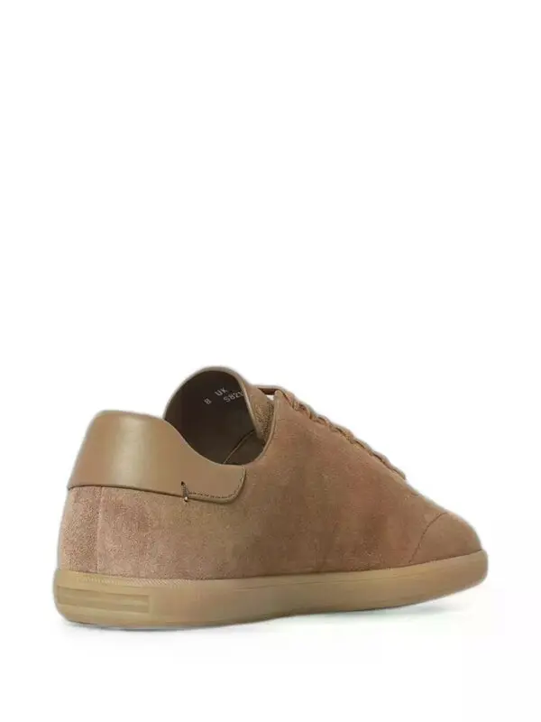 Zegna Suede Sneakers - Neutrals
