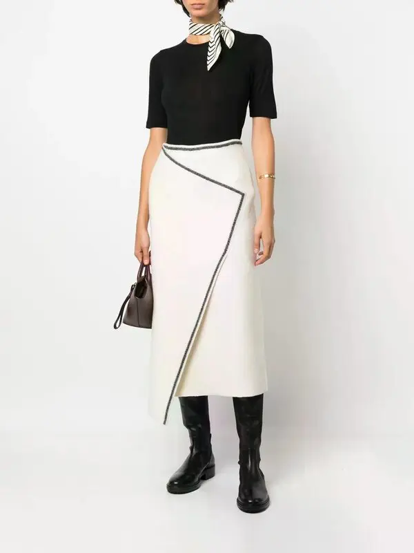 TOTEME Modal-cashmere Blend Crewneck T-shirt