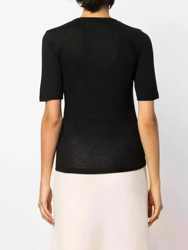 TOTEME Modal-cashmere Blend Crewneck T-shirt
