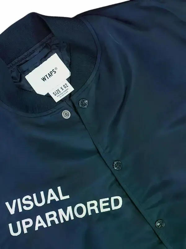 WTAPS Logo-embroidered Bomber Jacket