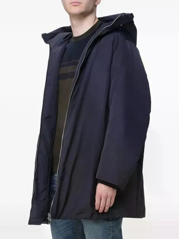 Emporio Armani Hooded Zip-up Parka