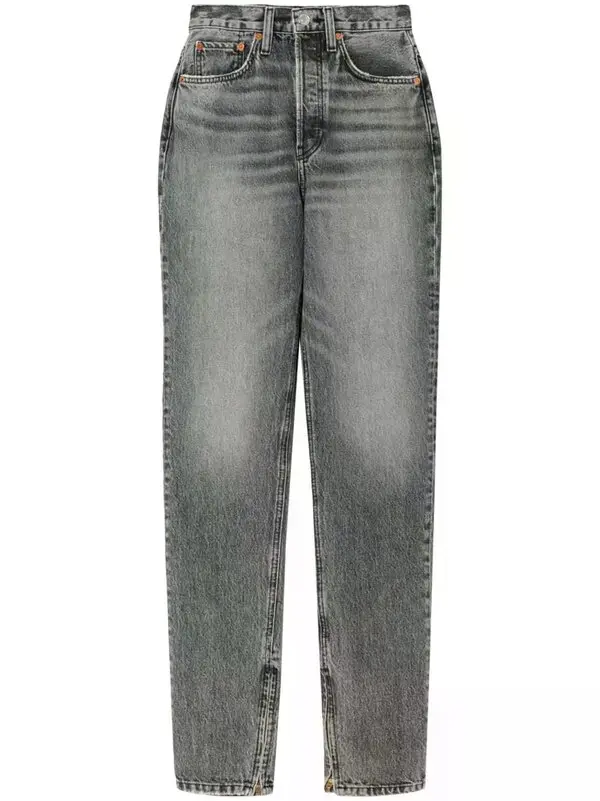 RE/DONE Super High Drainpipe Jeans