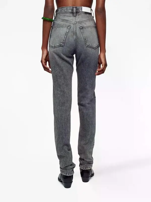 RE/DONE Super High Drainpipe Jeans