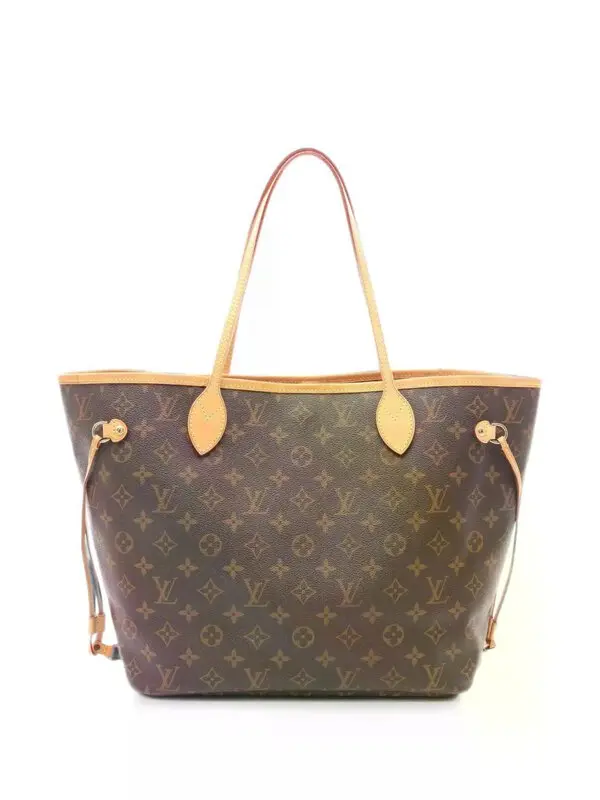 LOUIS VUITTON Monogram Canvas Neverfull Mm Tote Bag