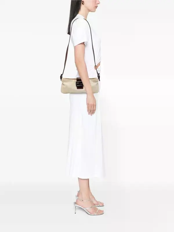 Fendi Zucca Canvas Crossbody Bag