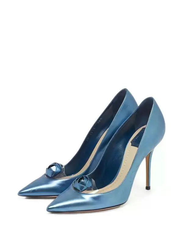 Dior Rose Pointed-toe Pumps