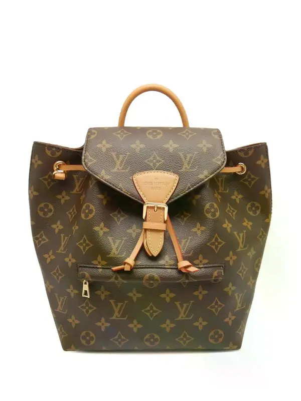 LOUIS VUITTON Monogram Montsouris Pm Backpack - Brown