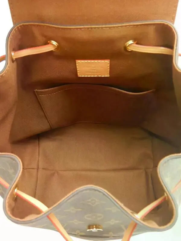 LOUIS VUITTON Monogram Montsouris Pm Backpack - Brown