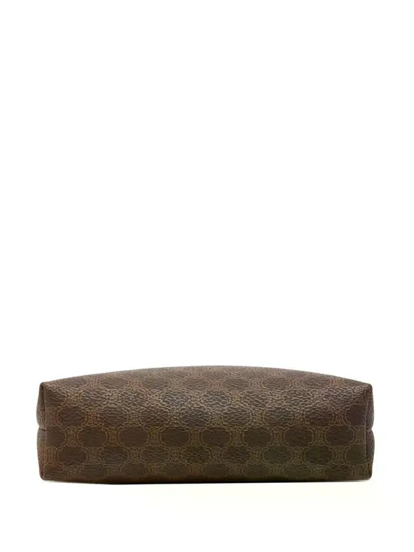 Celine Macadam Coated Canvas Pouch