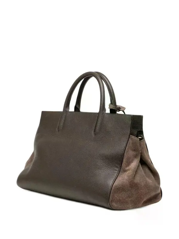 Saint Laurent Small Rive Gauche Cabas Tote Satchel