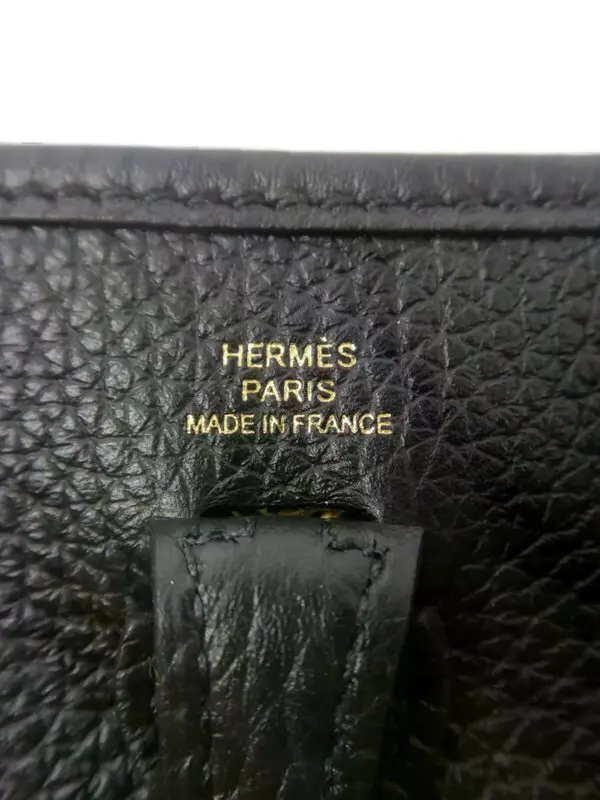 Hermès Evelyn Tpm Shoulder Bag - Black