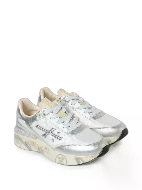 Premiata Moerund Panelled Metallic Sneakers