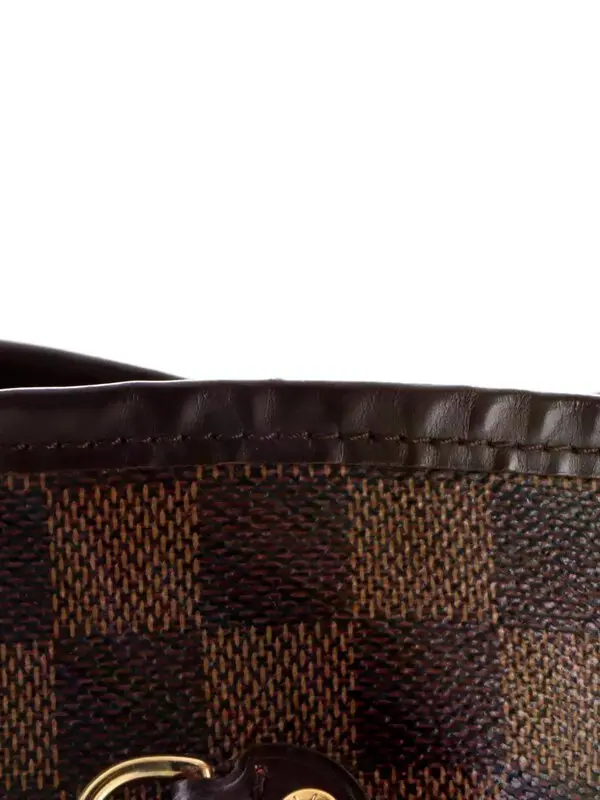 LOUIS VUITTON Damier Neverfull Mm Tote Bag - Brown