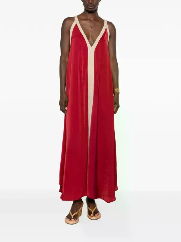 MOUTAKI Sleeveless Maxi Dress