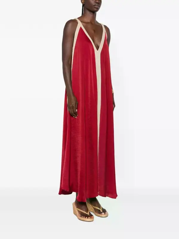 MOUTAKI Sleeveless Maxi Dress