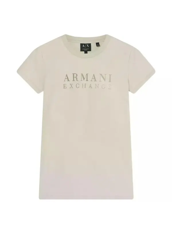 Armani Exchange Crewneck T-shirt With Logo Print